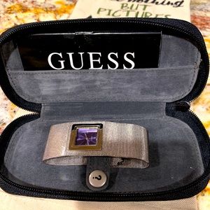 Guess | Accessories | Vintage Guess Watch Mesh Band Caseinstructions ...